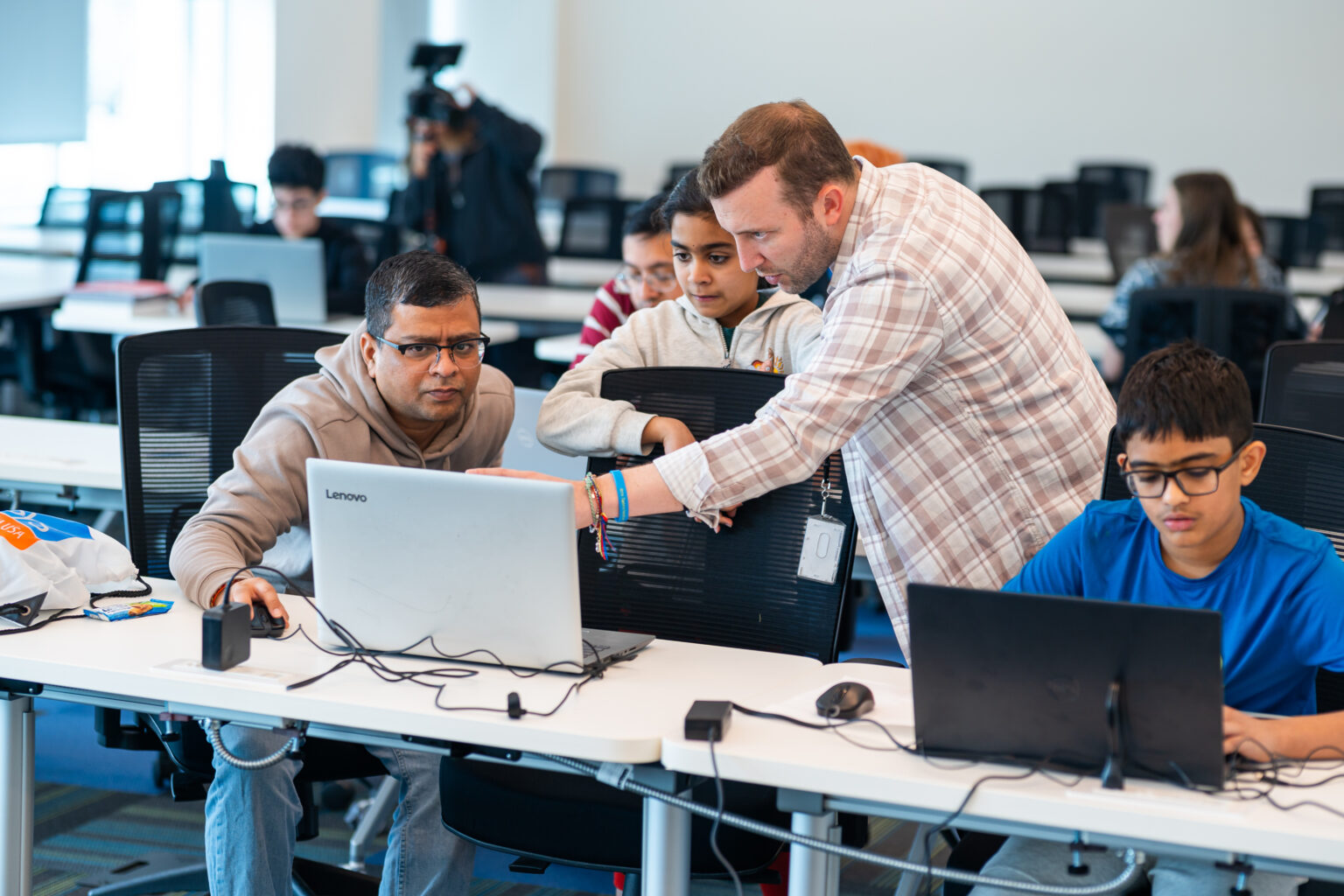 NBA's Myles Turner Inspires STEM Students at Irvington Middle School